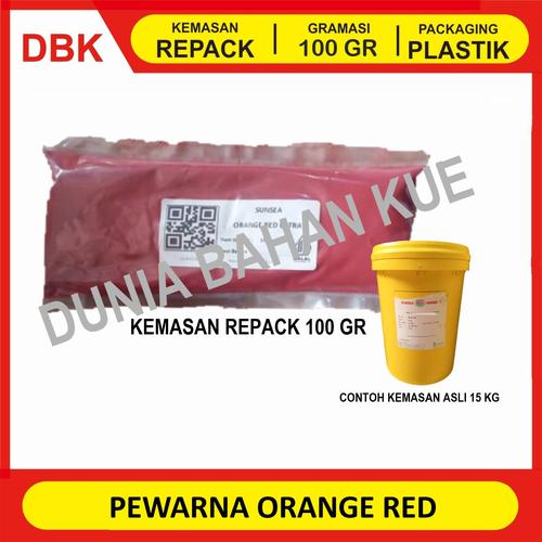 Jual PEWARNA MAKANAN FOOD GRADE ORANGE RED || 100 GR - Kota Bandung ...