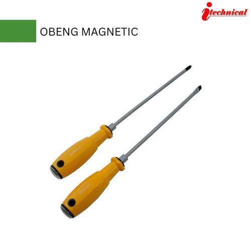 Jual OBENG MAGNET KETOK TEMBUS PLUS + MINUS - SREWDRIVER MAGNETIC ...