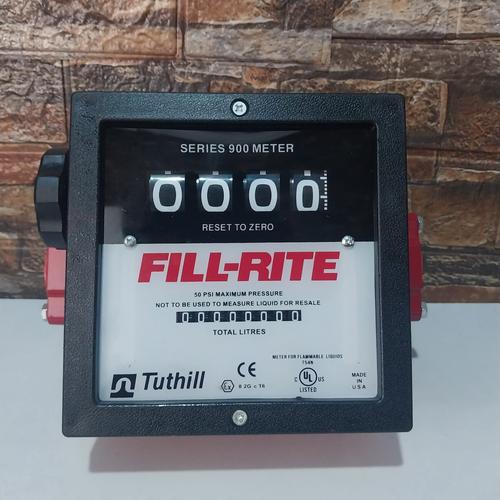 Jual flowmeter solar/minyak merk fill rate series 900/4digit/1,5inc ...