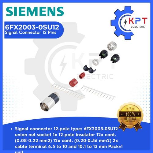 Jual SIEMENS 6FX2003-0SU12 Signal Connector 12 Pins - Kota Surabaya ...