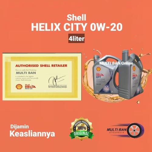 Jual SHELL HELIX CITY 0W-20 @GALON - Kab. Bekasi - MULTI BAN Sentra ...