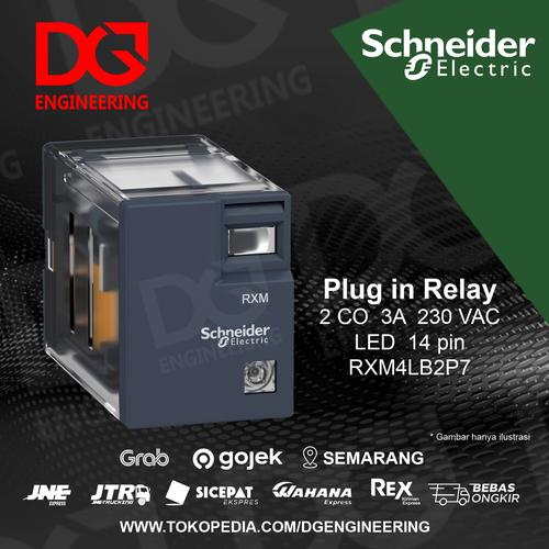 Jual Schneider Relay Power 14 Pin 3A 4CO RXM4LB2P7 230 VAC - Kota Semarang - DGEngineering ...