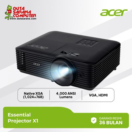 Promo Acer projector X1 DLP XGA 4000 Lumens TKDN garansi resmi - Kab ...