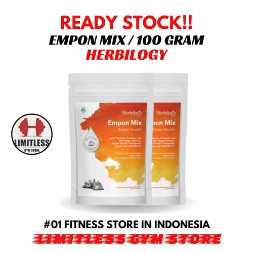 Jual EMPON MIX - Red Ginger - Turmeric Curcumin Powder 100g - Ekstrak ...