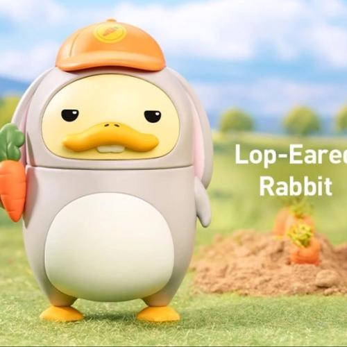 Jual Pop Mart Duckoo Farm Lop Eared Rabbit Mini Figure Duck Bebek Open ...