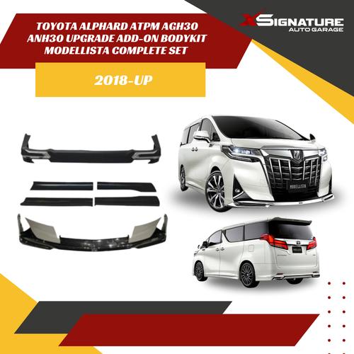 Jual TOYOTA ALPHARD ATPM (2018-UP) AGH30 ANH30 UPGRADE ADD-ON BODYKIT ...