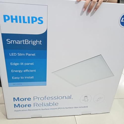 Jual PHILIPS Led Downlight 60x60cm 40w/40w Panel Light Slim inbow ...