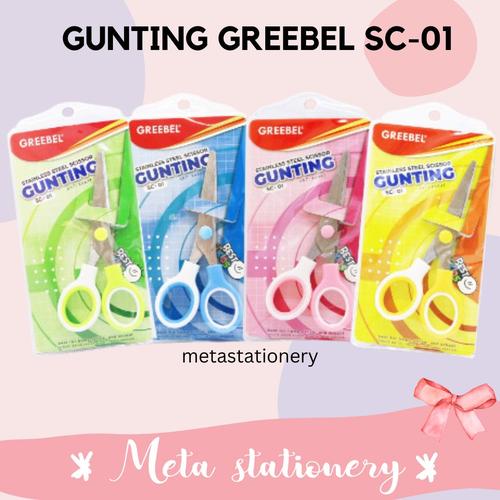 Jual Scissors / Stainless Steel Scissors / Gunting Anak Greebel SC-01 ...