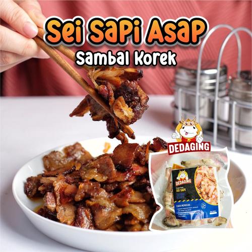 Jual SEI SAPI FROZEN Sambal Korek Sambal Terpisah Khusus Pulau Jawa Saja - Sei Sapi Daging Asap ...