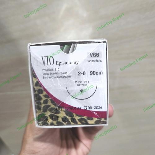 Jual T-Vio 2/0 Episiotomy ( PGA, absorb, General closure, Episiotomy) - Jakarta Timur - Suturing ...
