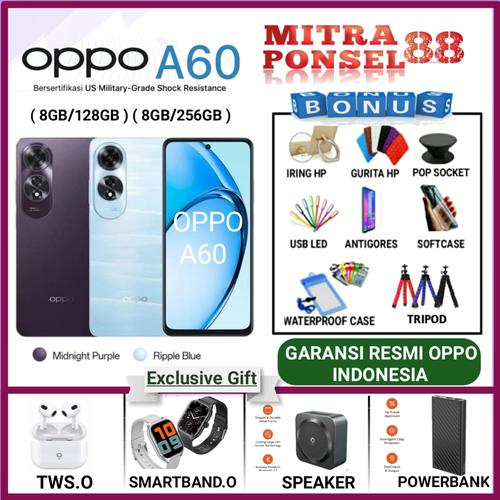 Jual OPPO A60 NFC RAM 8/128 GB | OPPO A 60 RAM 8/256 GB GARANSI RESMI ...
