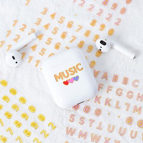 Jual PVC sticker alphabet letter number angka huruf waterproof ...