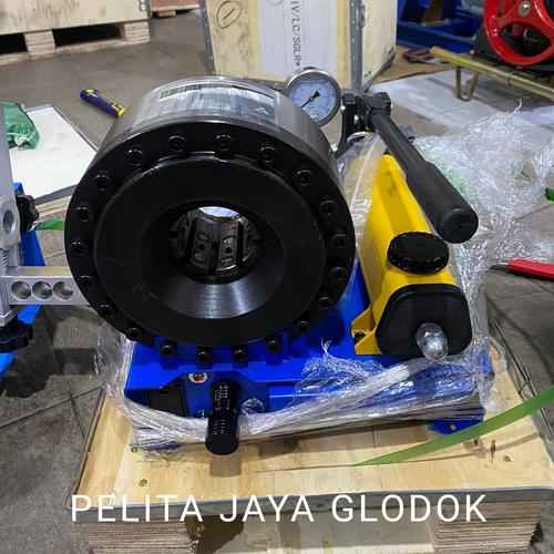 Jual hose crimping machine P16HP / alat pres selang hidrolik manual P16 ...