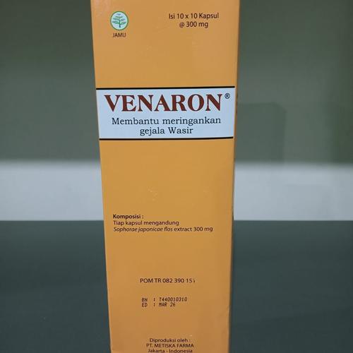 Jual VENARON KAPSUL BOX ISI 100 KAPSUL/STRIP ISI 10 KAPSUL - box - Kota ...