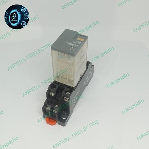 Jual Relay Schneider RXM2LB2BD 24vdc 8pin + Socket RXZE1M2C Relay Schneider RXM2LB2BD 24vdc 8pin ...
