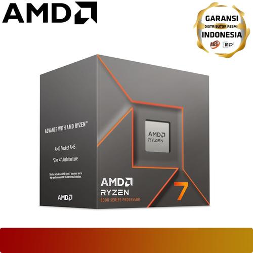 Promo AMD RYZEN 7 8700F | Processor AMD AM5 Zen 4 8 Cores 16 Threads - Tray Cicil 0% 3x ...