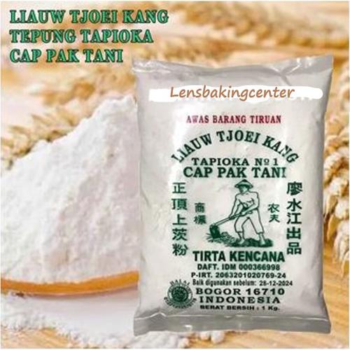 Jual Tepung Tapioka Cap Pak Tani 1kg | Sagu Pak Tani 1 kg - 500GR ...