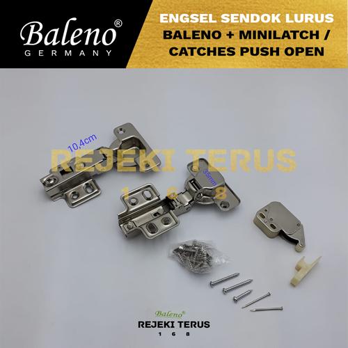 Jual Engsel Sendok Lurus Baleno + Minilatch / Catches Lemari Push Open ...