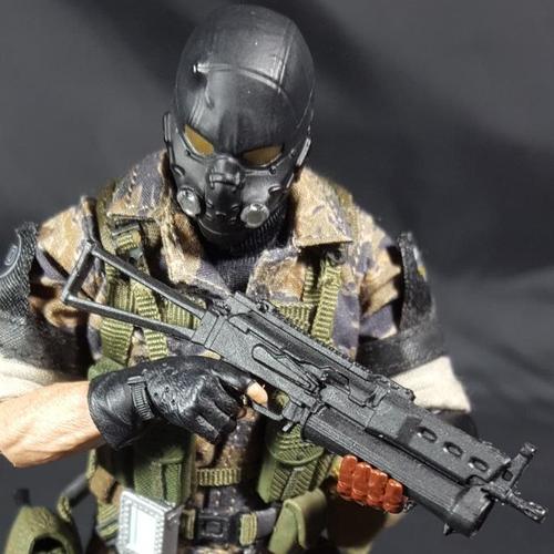 Jual [KEREN] 1/12 Kitbash PP19 Bizon SMG Weapon Acc Figma Little Armory ...