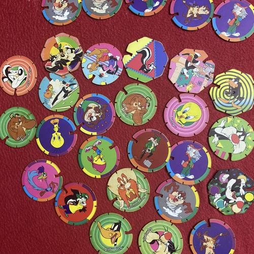 Jual Koleksi Jadul Tazos Looney Tunes Campuran Bintang 1, 2, Tazos ...
