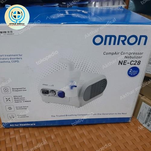 Jual alat nebulizer omron ne c28 original/ alat uap pernafasan lengkap ...