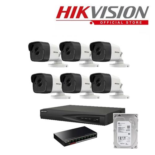 Promo PAKET IP CAMERA HIKVISION 6 Outdoor - 8Camera Cicil 0% 3x - Kota ...