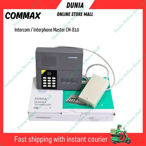 Jual Intercom Kabel Commax CM810 Intercom Master CM800S Commax CM-810 ...