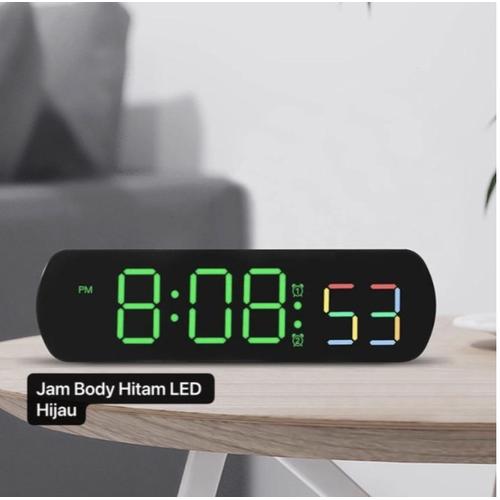 Promo Jam Alarm LED Besar Digital Clock Elektronik Countdown Timer ...
