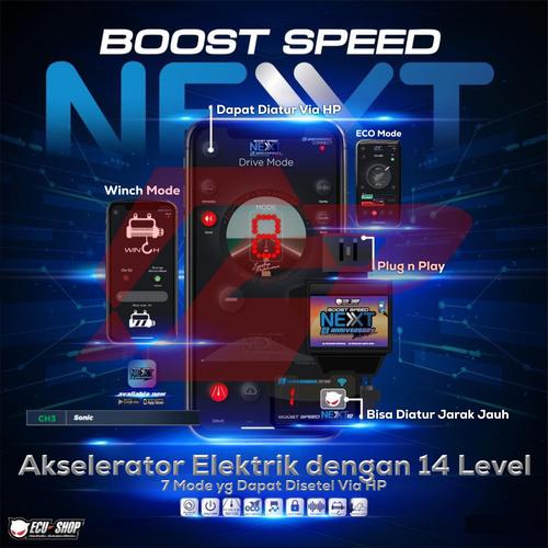 Jual Boost Speed NEXT - Aksesoris Piggyback Ecu ECUSHOP - CH3 - Sonic ...