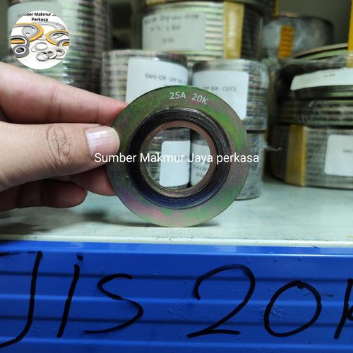 Jual SWG JIS 20K Carbon Steel ( Spiral Wound Gasket CS JIS 20K ) 1"inch ...