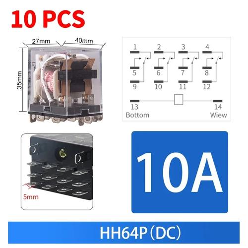 Jual Miniature Control Relays Small Intermediate Relay HH64P DC. - Kota ...