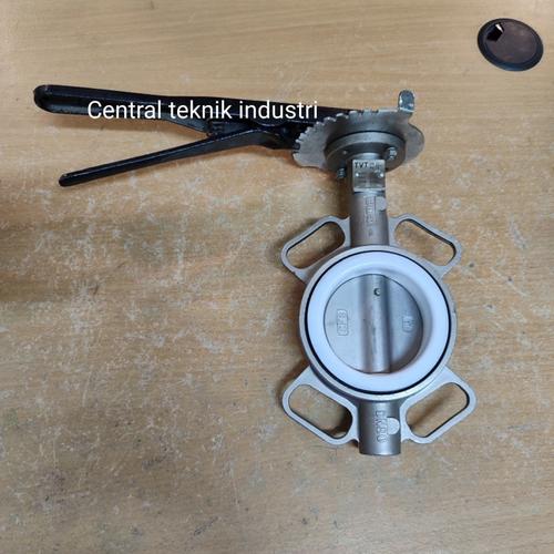 Jual Butterfly Valve 3" inch Stainless Stell SS 304 DN 80 - Jakarta ...