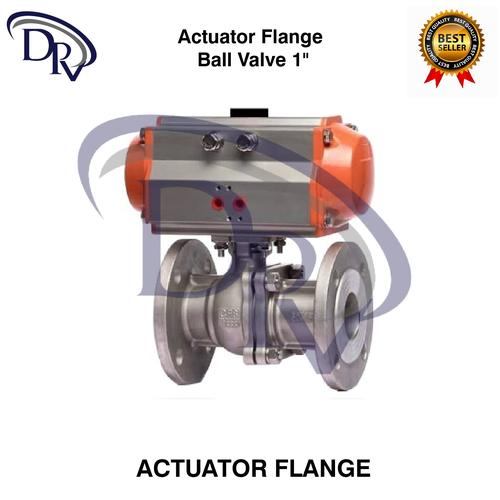 Jual Actuator Ball Valve Stainless Flange JIS 10K Single Acting 1 Inch - BALL+ACTUATOR - +LIMIT ...