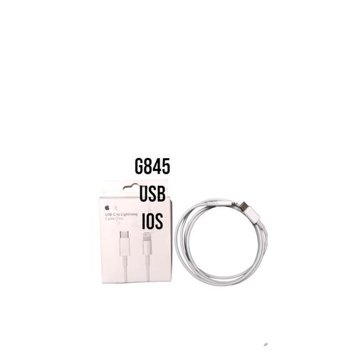 Jual G845 KABEL DATA USB IOS TIPE TYPE C LIGHTNING 1M SUPER FAST ...