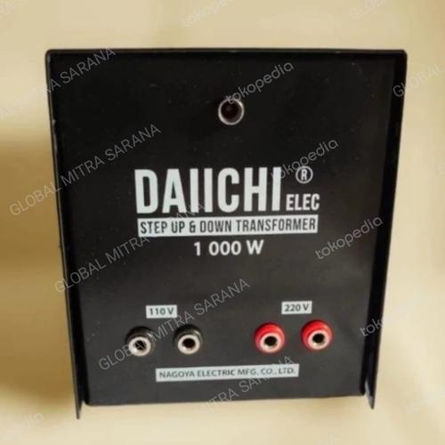 Jual travo step up down daichi 1000w 220/110 volt - Jakarta Pusat ...