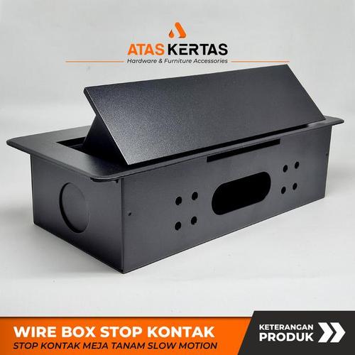 Jual Stop Kontak Meja Meeting Tanam Power / Steker Wire Box Meja Kantor ...