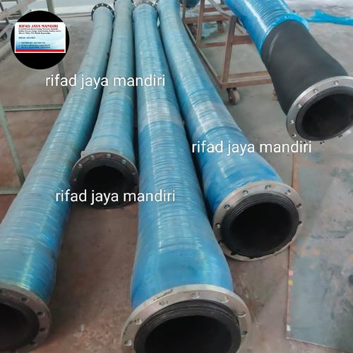 Jual Selang Flexible Hose/Suction Hose 14" Inch x 5 Meter Flange JIS 10 ...