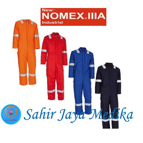 Jual Coverall NOMEX 3A Original Wearpack Nomex IIIA Coverall Fire Retardant Original Safety ...