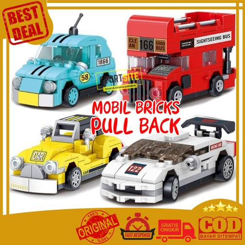 Promo Retro Series Playgo Rakitan Susun Bricks Puzzle Edukasi Mainan ...