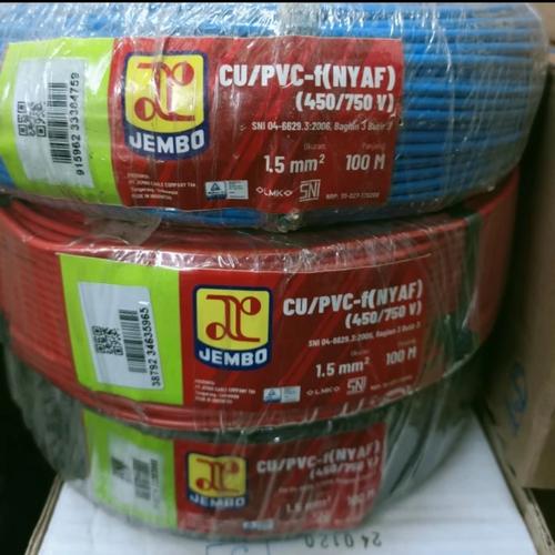Jual Kabel NYAF 1X1,5mm NYAF 1,5mm JEMBO - Kuning - Jakarta Pusat - Dunia Electrik Sejahterah ...