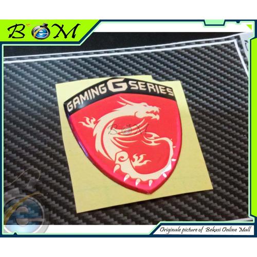 Jual Sticker stiker Logo timbul logo laptop msi gaming series - Kota ...