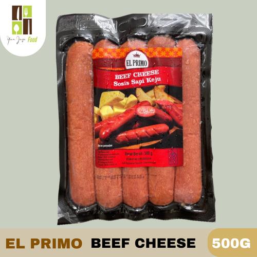 Jual El Primo Beef Cheese Sausage / Sosis Sapi Rasa Keju / Isi 5 Pcs ...