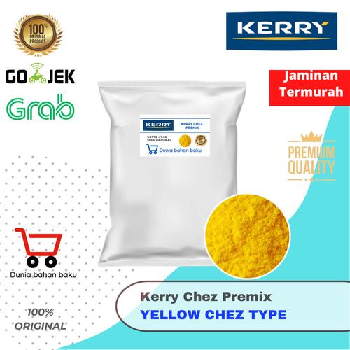 Jual KEJU BUBUK KERRY PREMIX PREMIUM YELLOW CHEESE POWDER 500 g / 1 Kg ...