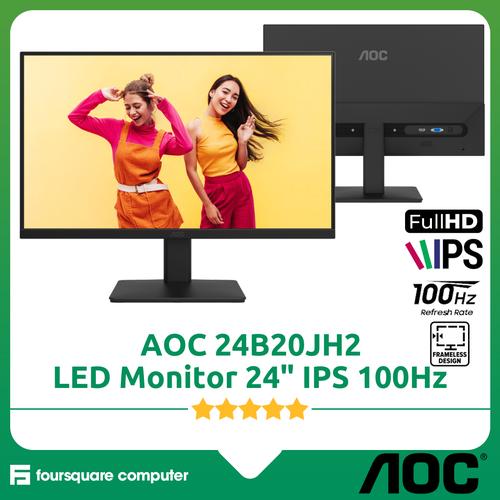 Jual AOC 24B20JH2 LED Monitor 24 Inch IPS Flat 100Hz FullHD Borderless Resmi - Kota Bandung ...