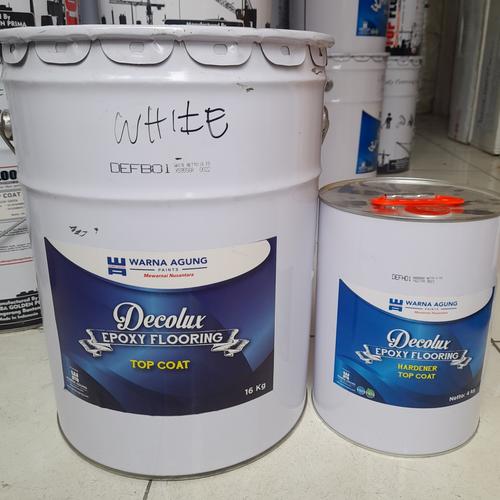 Jual Epoxy Lantai/Epoxy Flooring Warna Agung Decolux WHITE 20kg Set ...