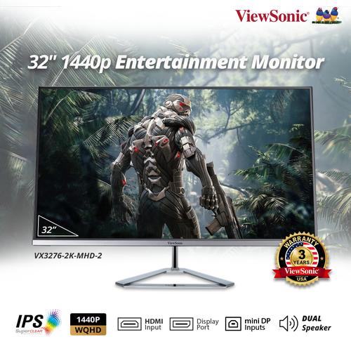 Jual Viewsonic VX3276-MHD3 32 inch IPS FHD 1080P | Viewsonic VX3276-2K ...