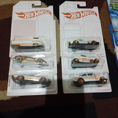 Jual hot wheels special 52 tahun VW T2 pick up 55 chevy gasser gazella ...