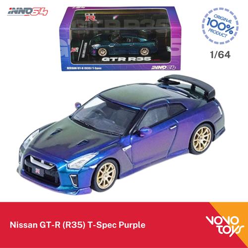 Jual Inno 1/64 Nissan GT-R (R35) T-Spec Purple Inno64 - Jakarta Pusat ...