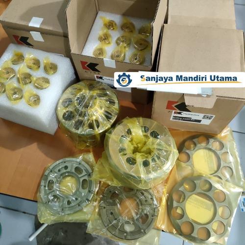 Jual BLOCK + PLATE VALVE + PISTON + RETAINER SHOE MAIN PUMP PC200-7 ...