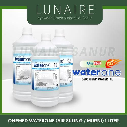 Jual Water One 1 Liter Deionized Water - Kota Denpasar - Lunaire Optik ...